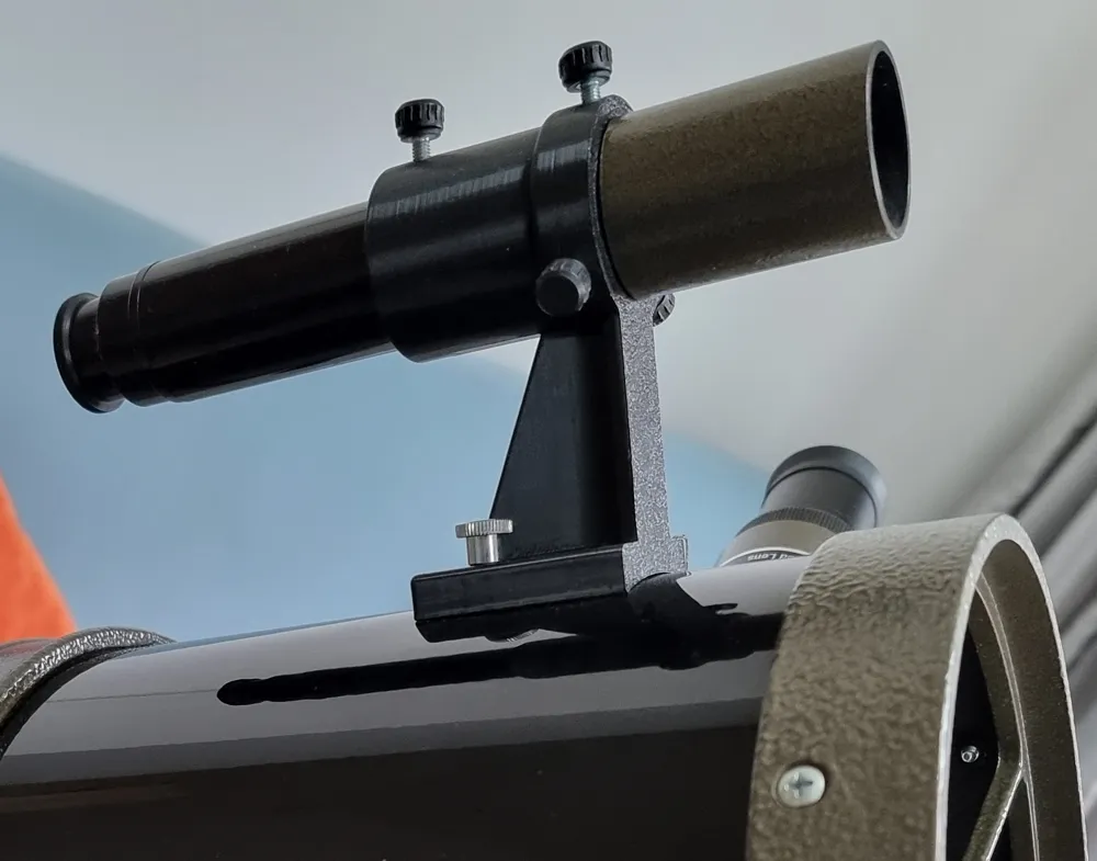 Finder scope mounting bracket for telescope by Redwings - MakerWorld