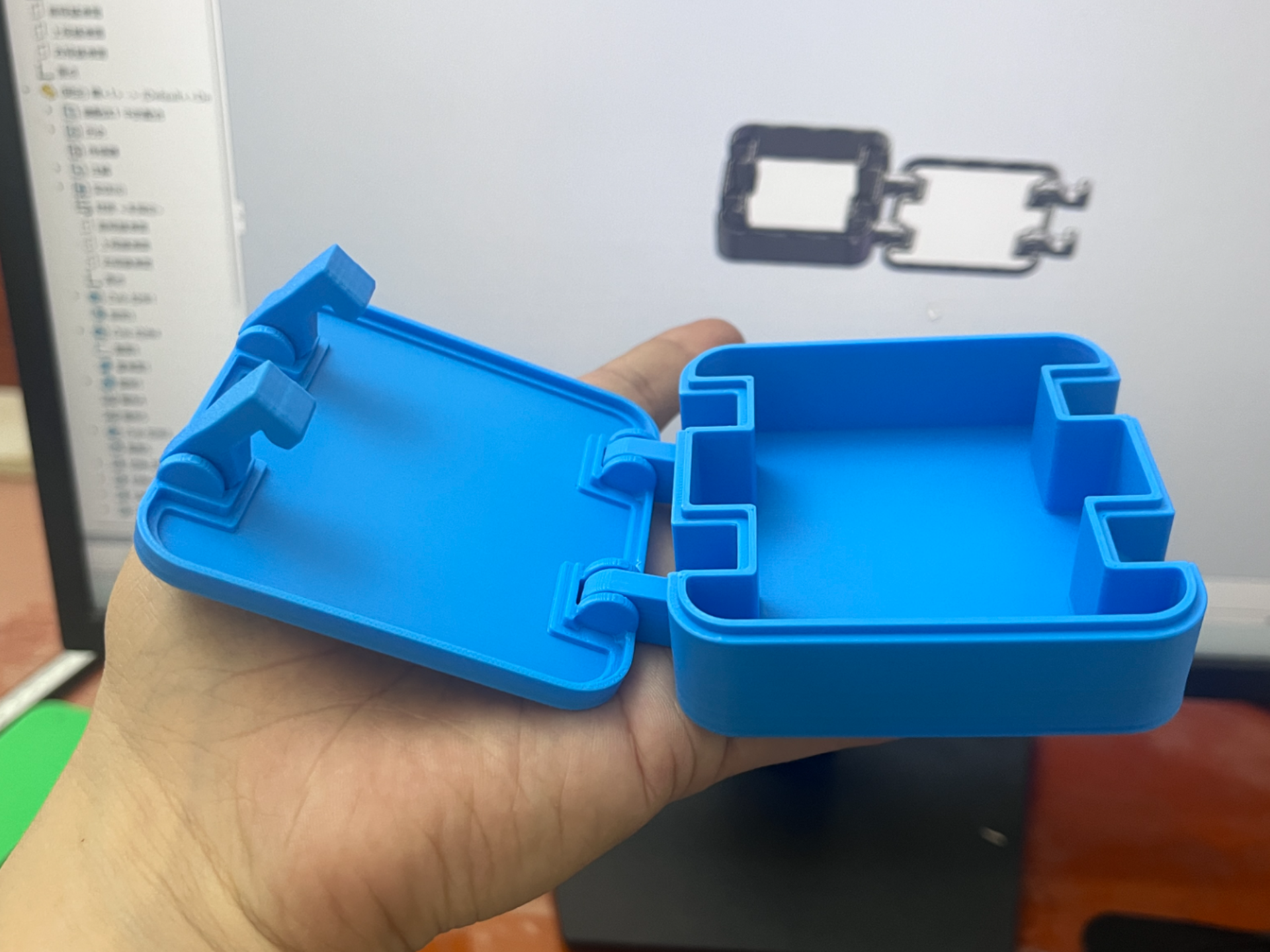 Low-Profile Storage Case (Print in Place, no supports, assembly-free ...
