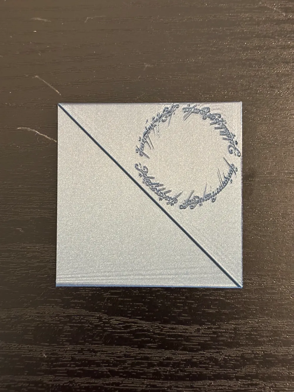 Corner Bookmark (The One Ring) by Stevo99 - MakerWorld