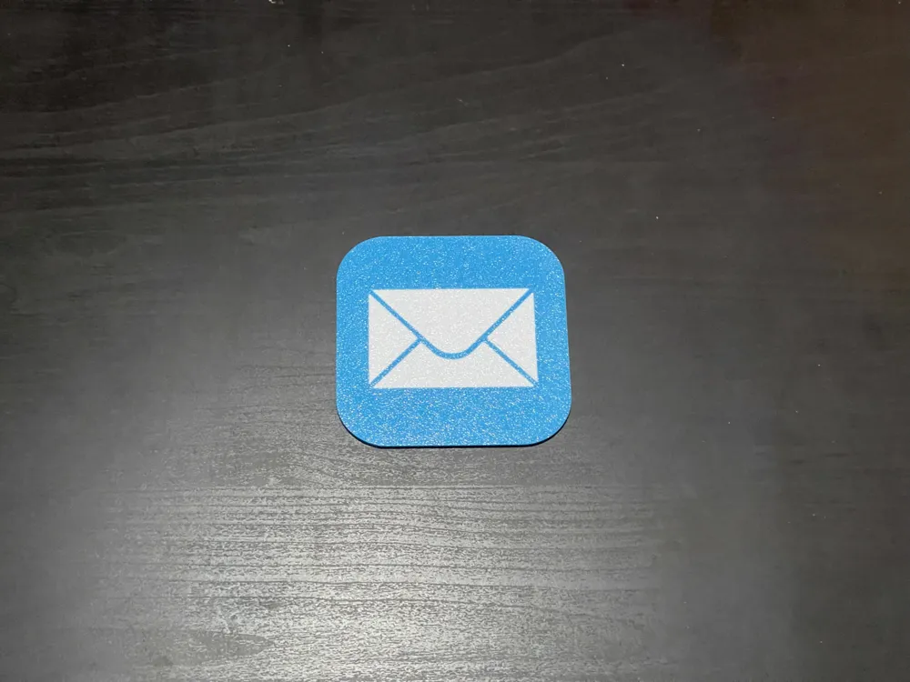 Mail App Icon for iPhone Coaster by MalcTheOracle - MakerWorld