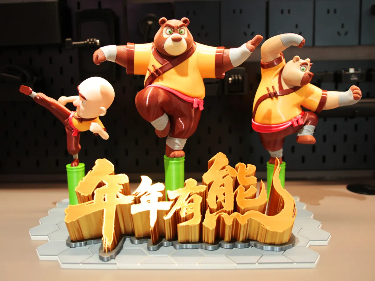 Bramble, Briar, Vick de Boonie Bears : Des ours chaque année. Versions ...