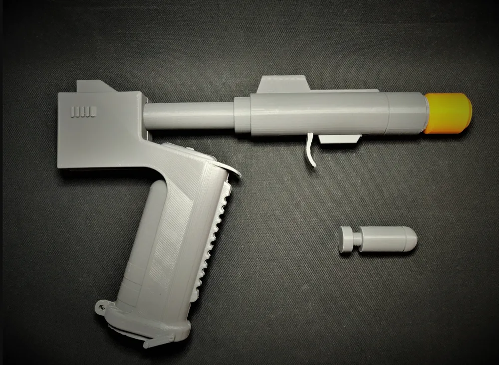 007 Shark Gun Replica Prop by 3D Delight - MakerWorld