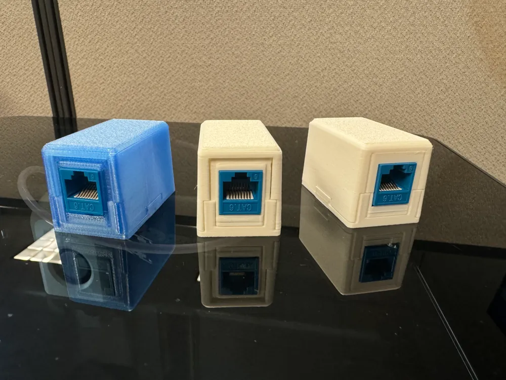 Surface Mount Biscuit - Leviton Keystone by TCI Productions - MakerWorld