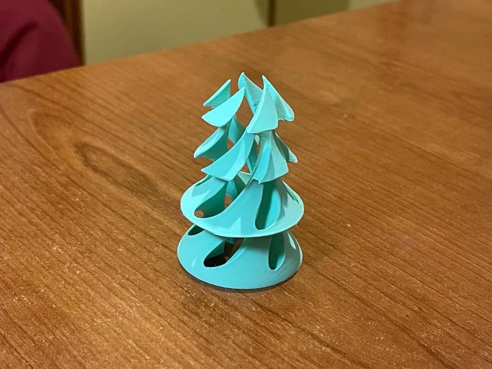 Fidget Twist Christmas Tree by GLab MakerWorld: Download Free 3D Models