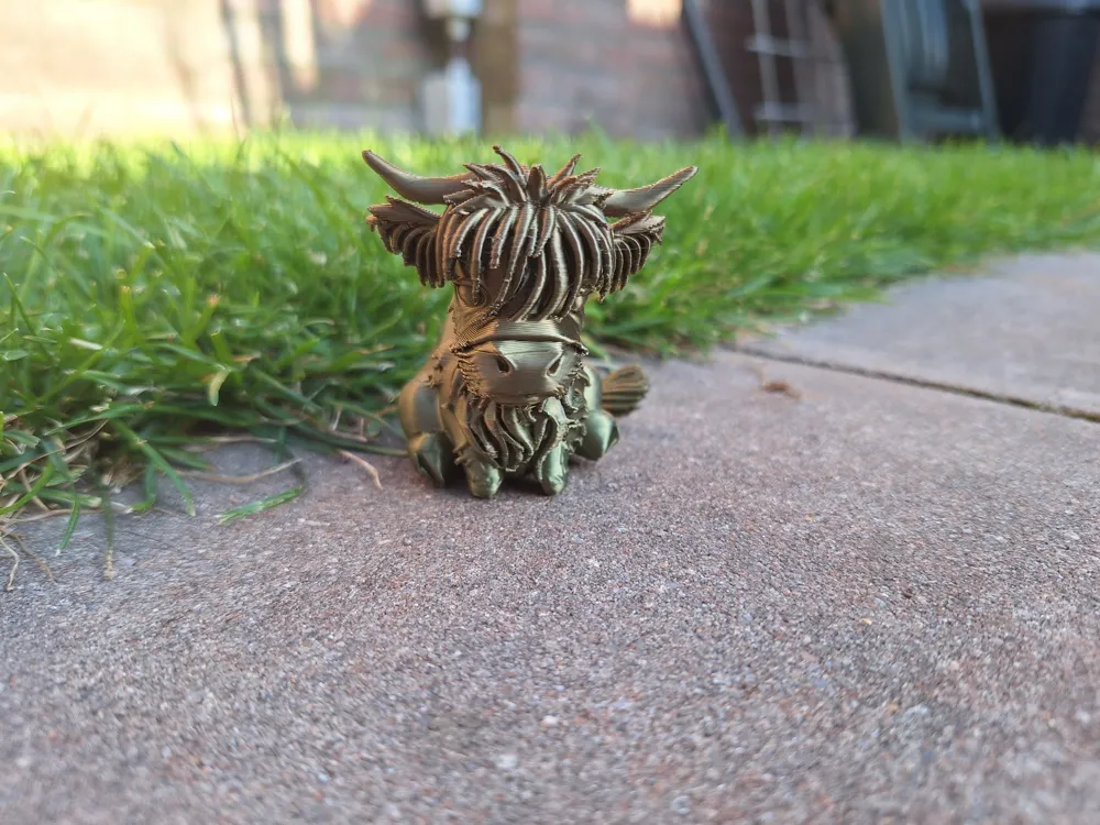 highland cow by claudia hakkens MakerWorld: Download Free 3D Models