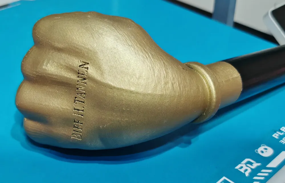 Biff Tannen's Cane from BTTF2 - Free 3D Print Model - MakerWorld