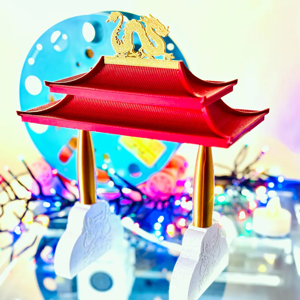 Dragon's Gate Miniature by Mario3D - MakerWorld