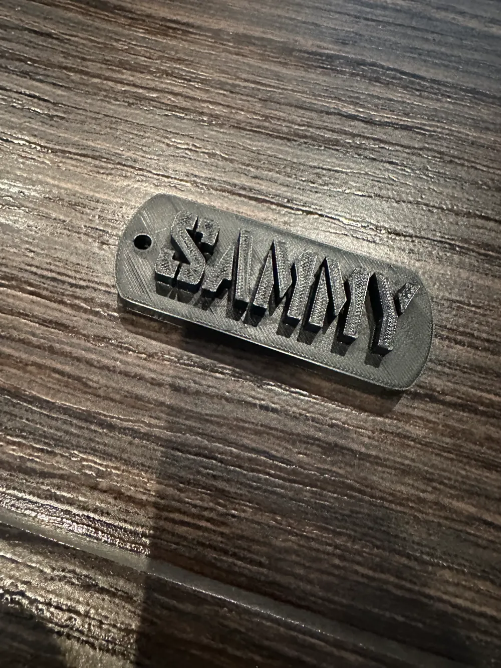 Sammy Dog Tag Nametag by jdmann6 - MakerWorld