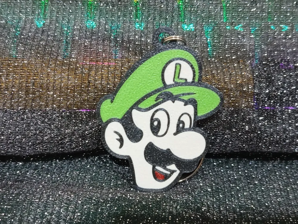 Super MARIO Luigi Keychain by HS-3D - MakerWorld