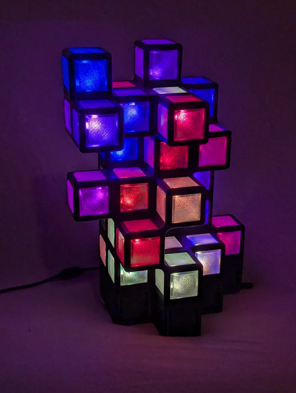 Grid Light - completely 3d printable by Modular Mapping - MakerWorld