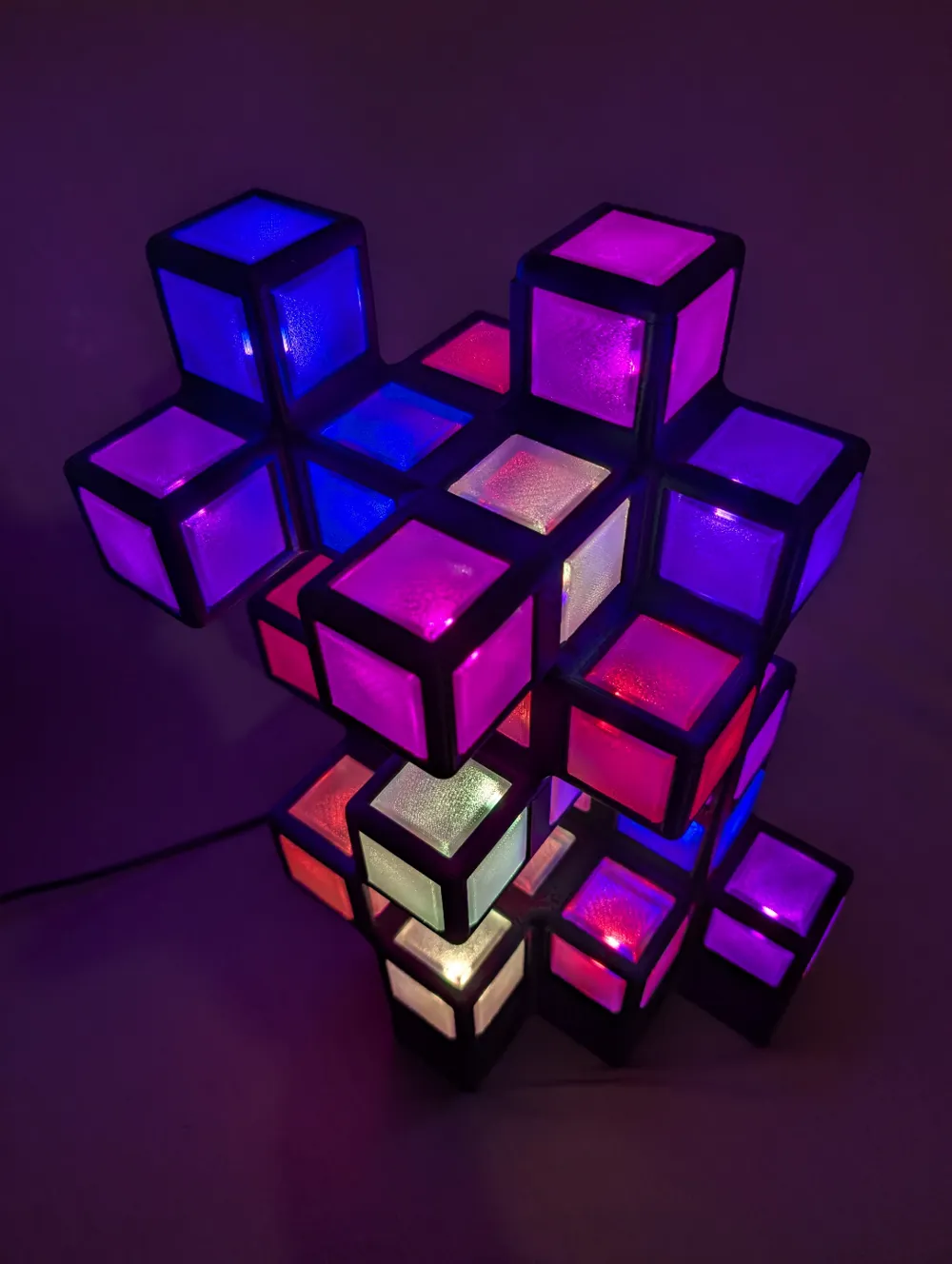 Grid Light - completely 3d printable by Modular Mapping - MakerWorld