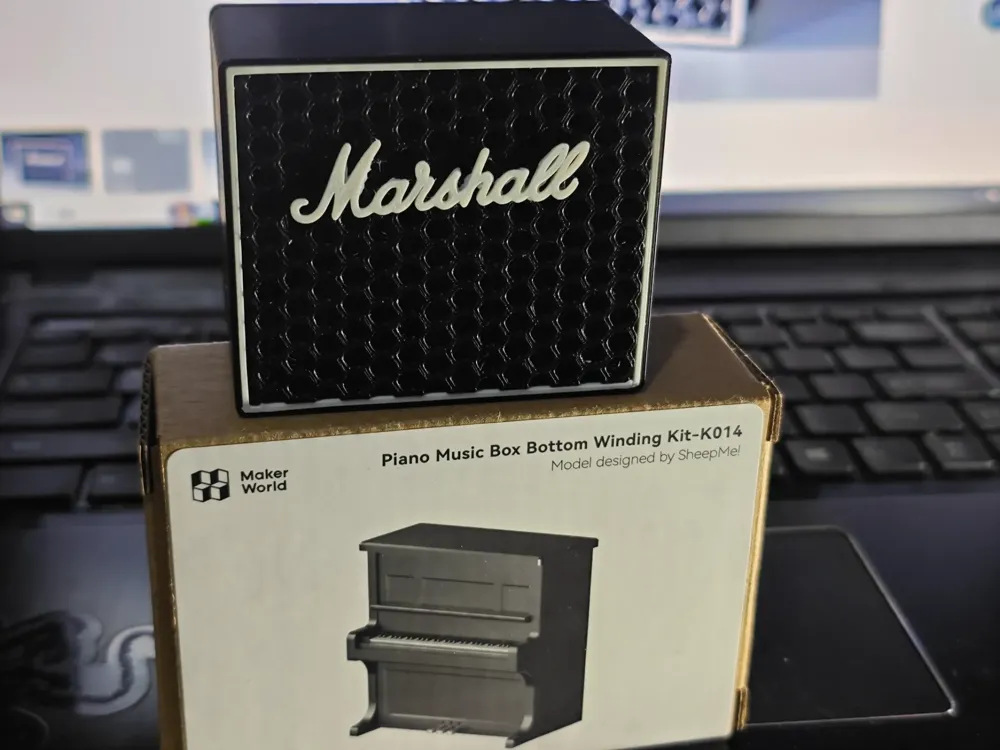 Marshall-esque Piano Music Box Bambu Kit-k014 (modified structure ...