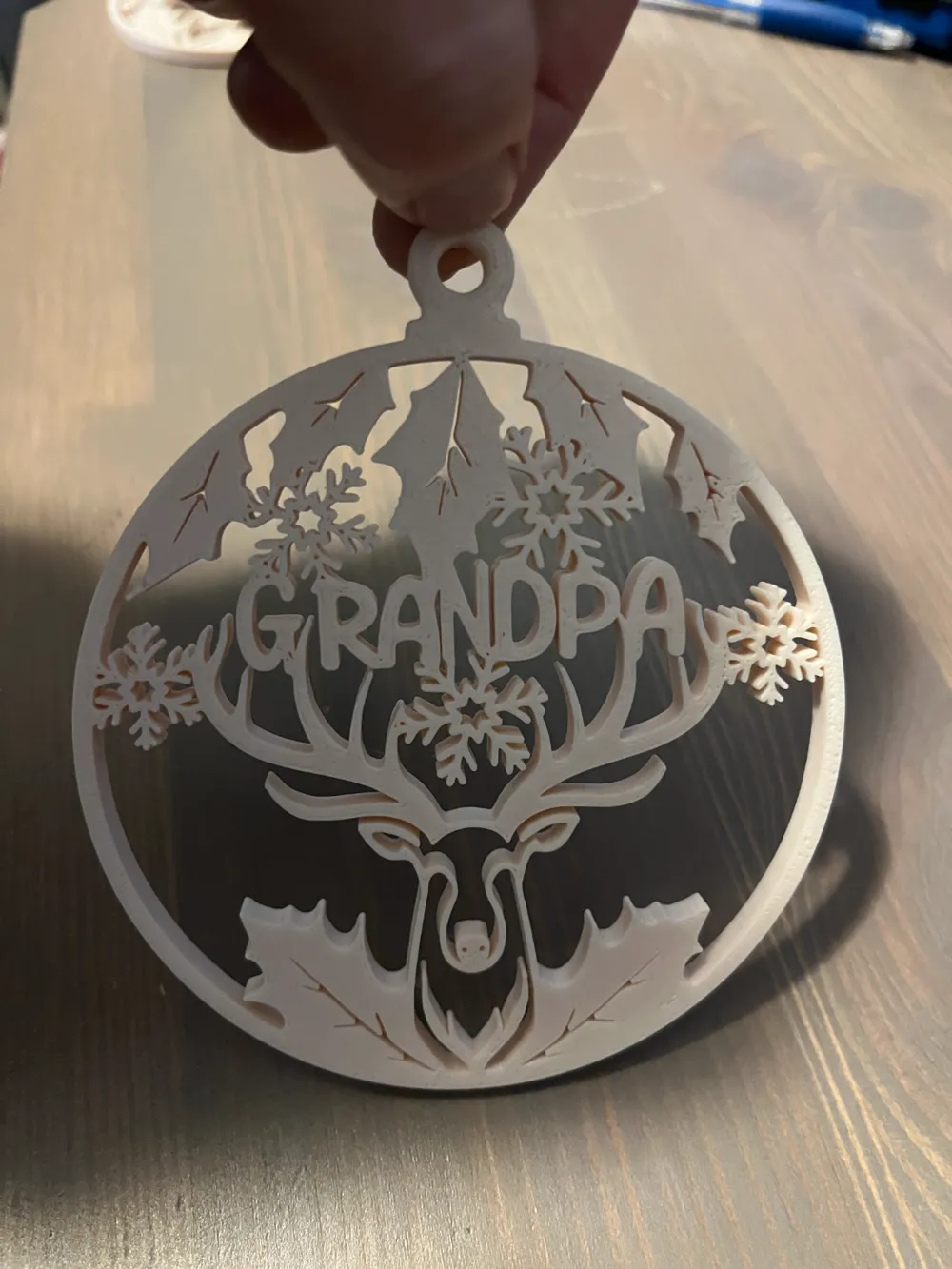 Grandpa Ornament Remixed by HelliCa - MakerWorld