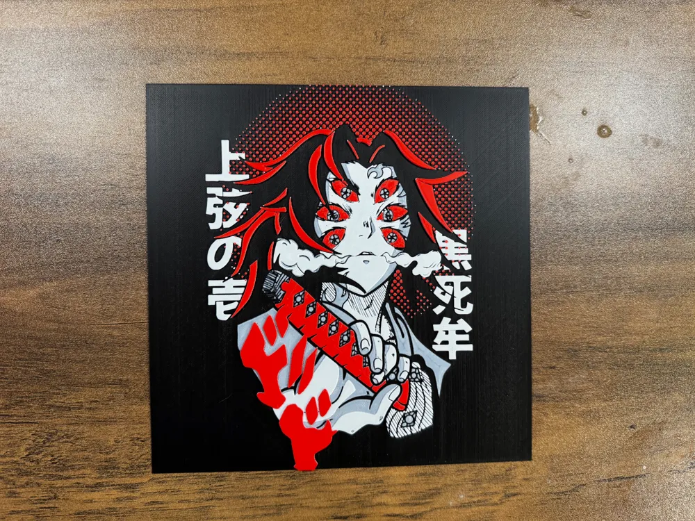 High-Ranking Demon 1 – Kokushibo Poster – Demon Slayer by 3D Prints By ...