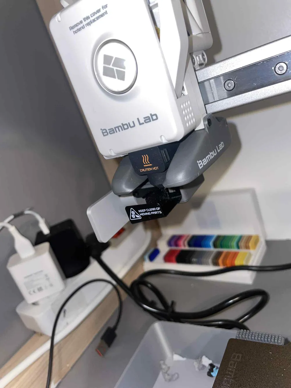 Filament Waste Bucket with Minimalist Deflector by DavsonDesigns ...