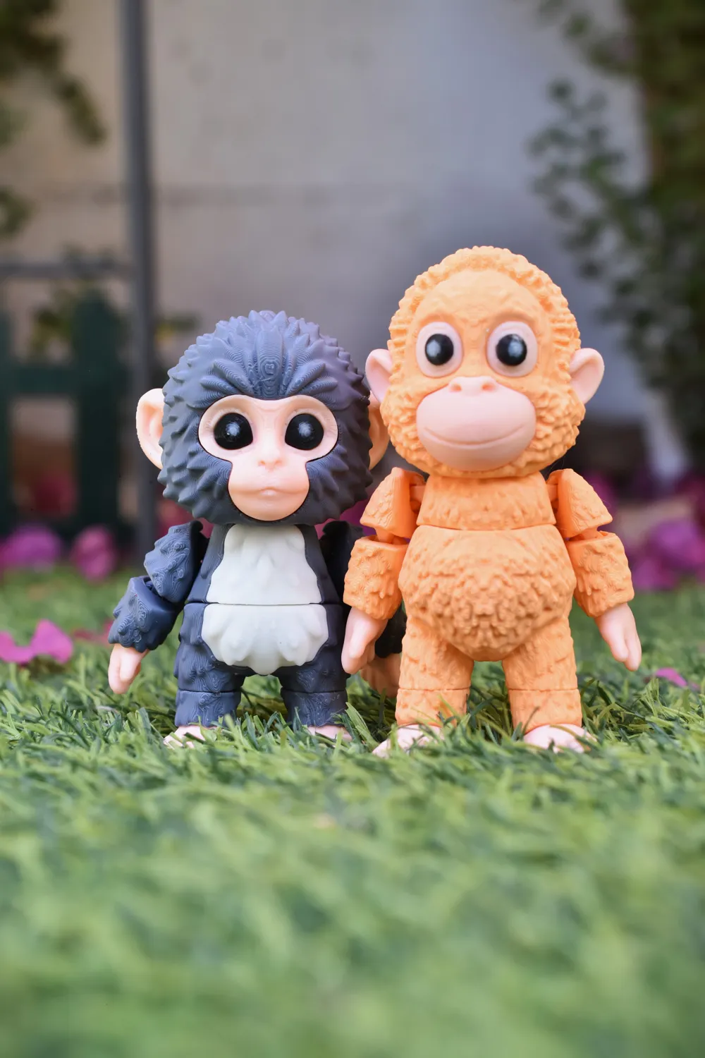 Punch and His Plush Friend – Mini Flexi Toy - Free 3D Print Model ...