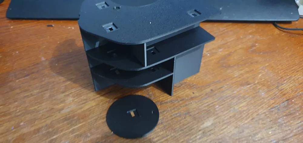 Layout for the Faller "Pulverturm" HO kit by Wissenheim MakerWorld ...