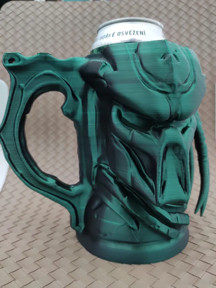 Predator Can Holder (0.5L + 12oz Cans) - Beer mug by RUMcajz MakerWorld ...