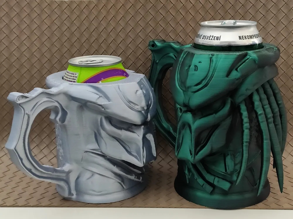 Predator Can Holder (0.5L + 12oz Cans) - Beer mug by RUMcajz MakerWorld ...