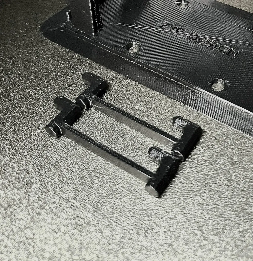 Snap‑Fit Hook‑Clip SKADIS - fits any model w! - Free 3D Print Model ...