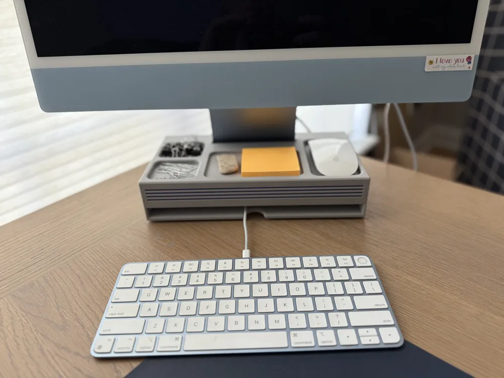 2021 iMac Riser by Eddie T, MakerWorld: Download Free 3D Models