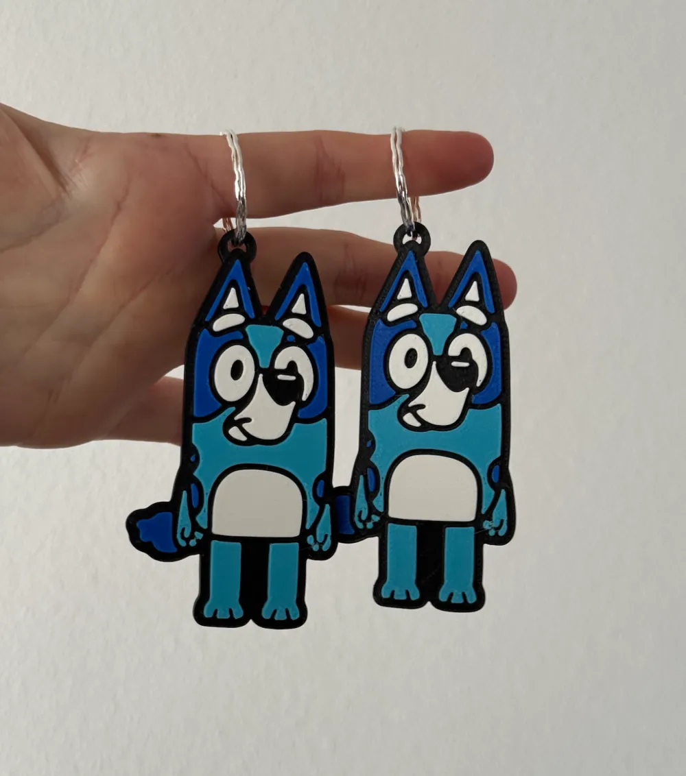 BLUEY KEYCHAIN by interrogationlab - MakerWorld