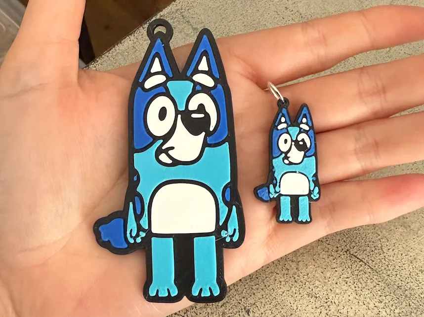 BLUEY KEYCHAIN by interrogationlab - MakerWorld