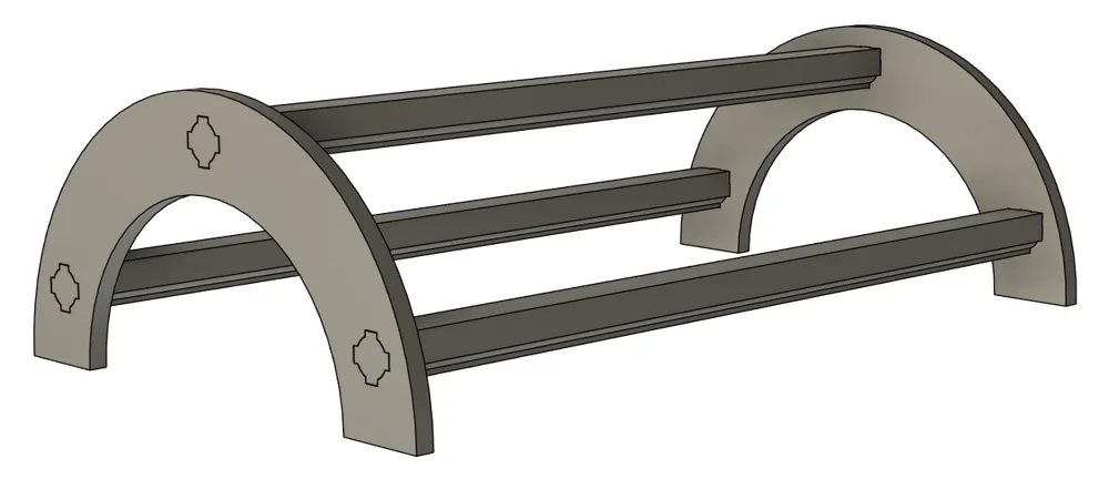 3 Level Chick Roost Roosting Bar for Brooder Box - Free 3D Print Model ...