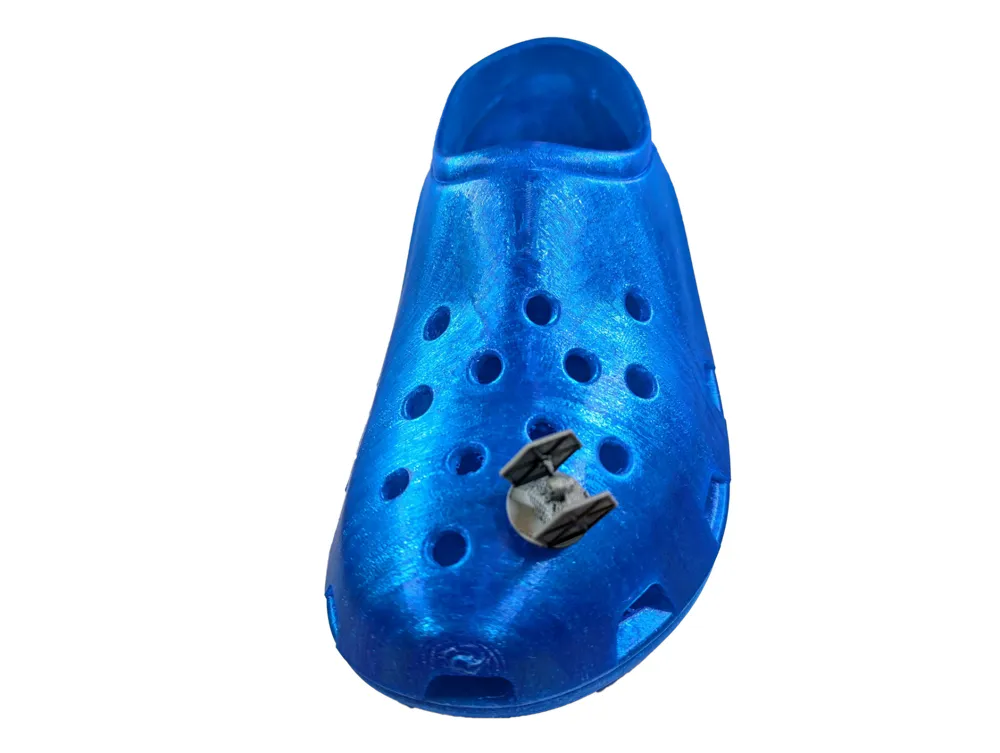 Star Wars Tie Fighter Croc Shoe Charm (Jibbitz) - Free 3D Print Model ...