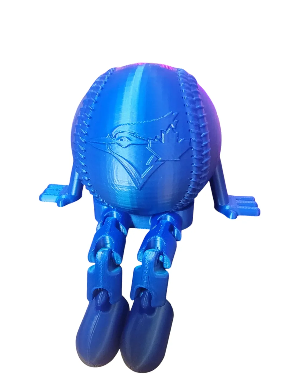 Articulated Toronto Blue Jays Baseball Buddy by Click Print Creatives - MakerWorld