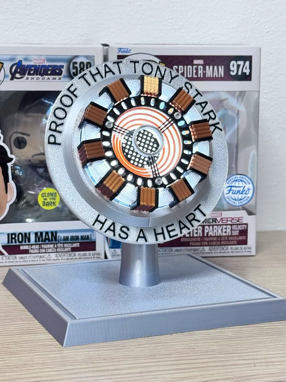 Base Arc Reactor MK1 Hidden Cable - Free 3D Print Model - MakerWorld