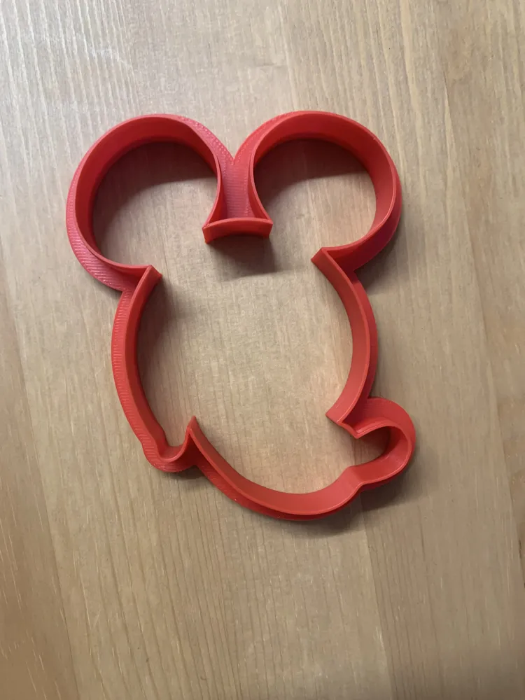 Mickey Mouse Cookie Cutter by Morganja - MakerWorld