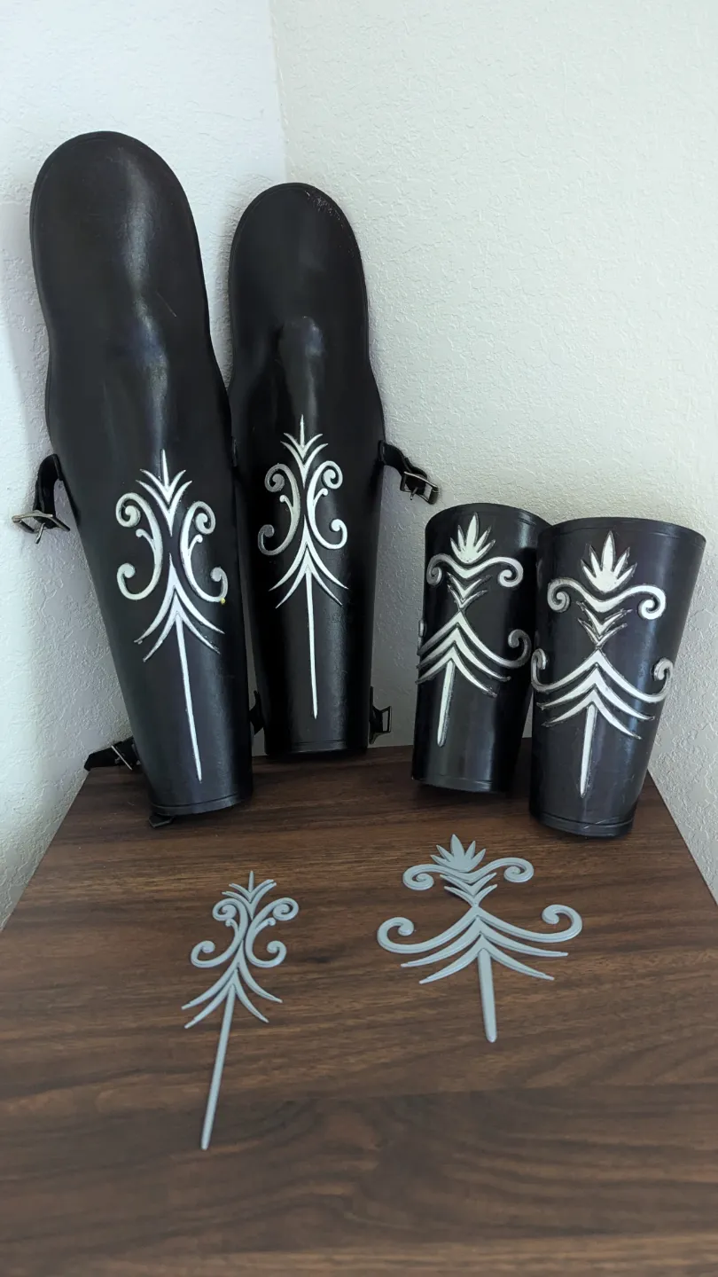 Gladiator Maximus Bracer and Greaves Armor Designs - Free 3D Print ...