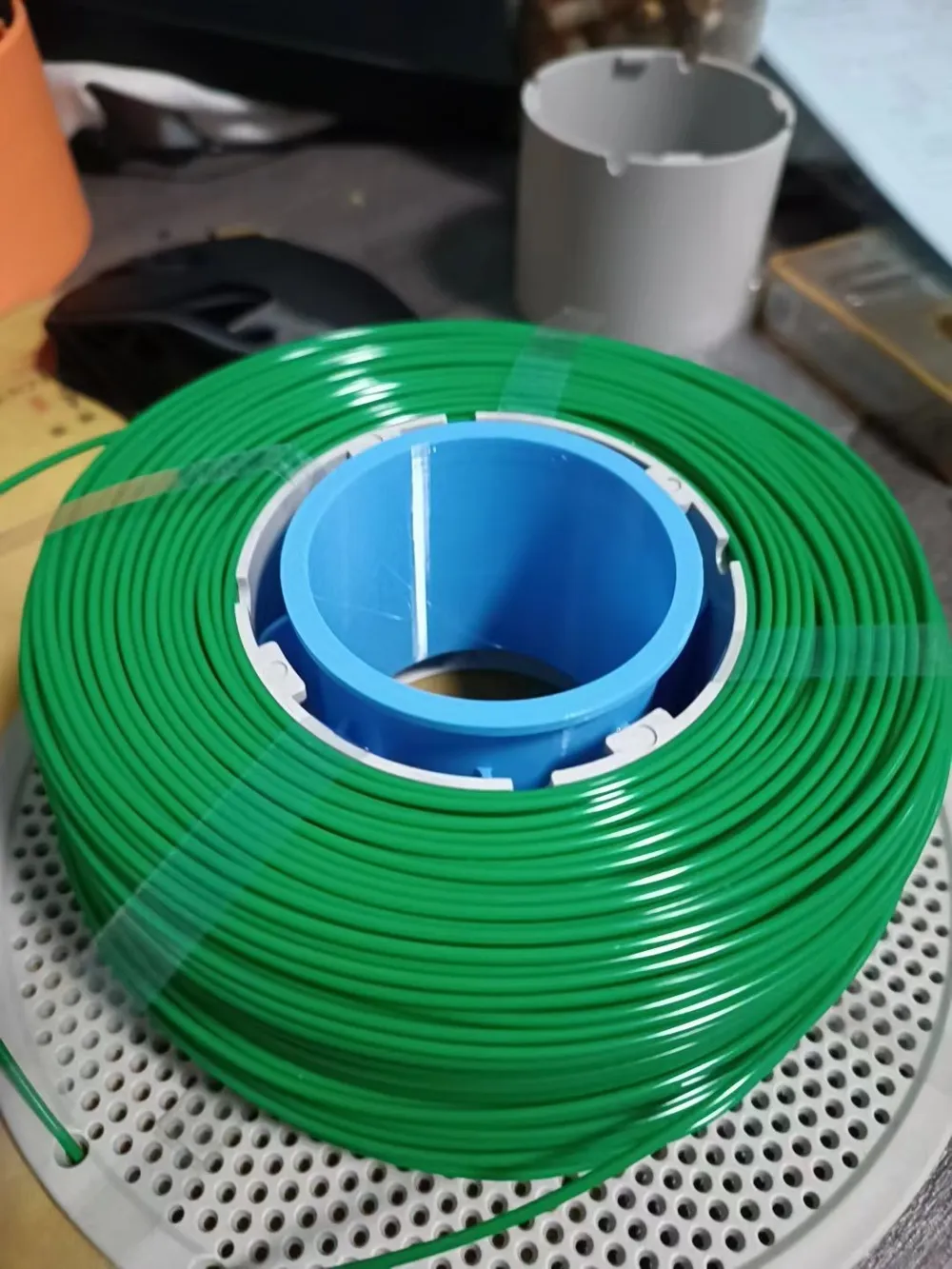 Bing Bamboo Spool Adapter with Minimal Material Usage Remixed by 达文西FPV ...