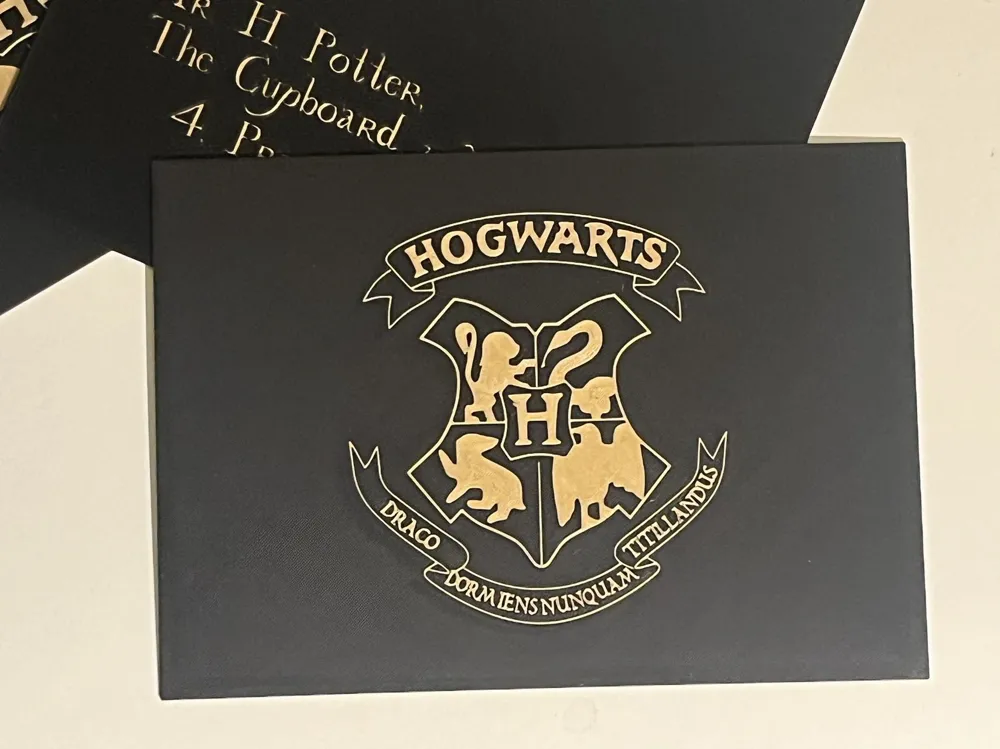 Harry Potter Personalized Acceptance Letter by Irisy - MakerWorld