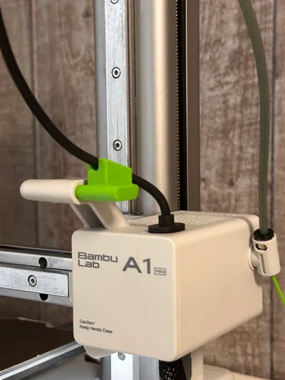 A1 Toolhead Cable guide Remixed by dabigloosa - MakerWorld