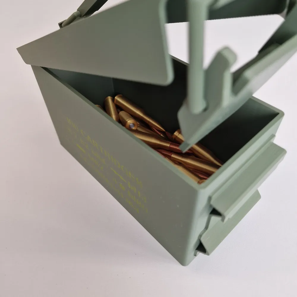 7.62 NATO Ammo Box – 100-Round M13 Belt Style by Octane MakerWorld ...
