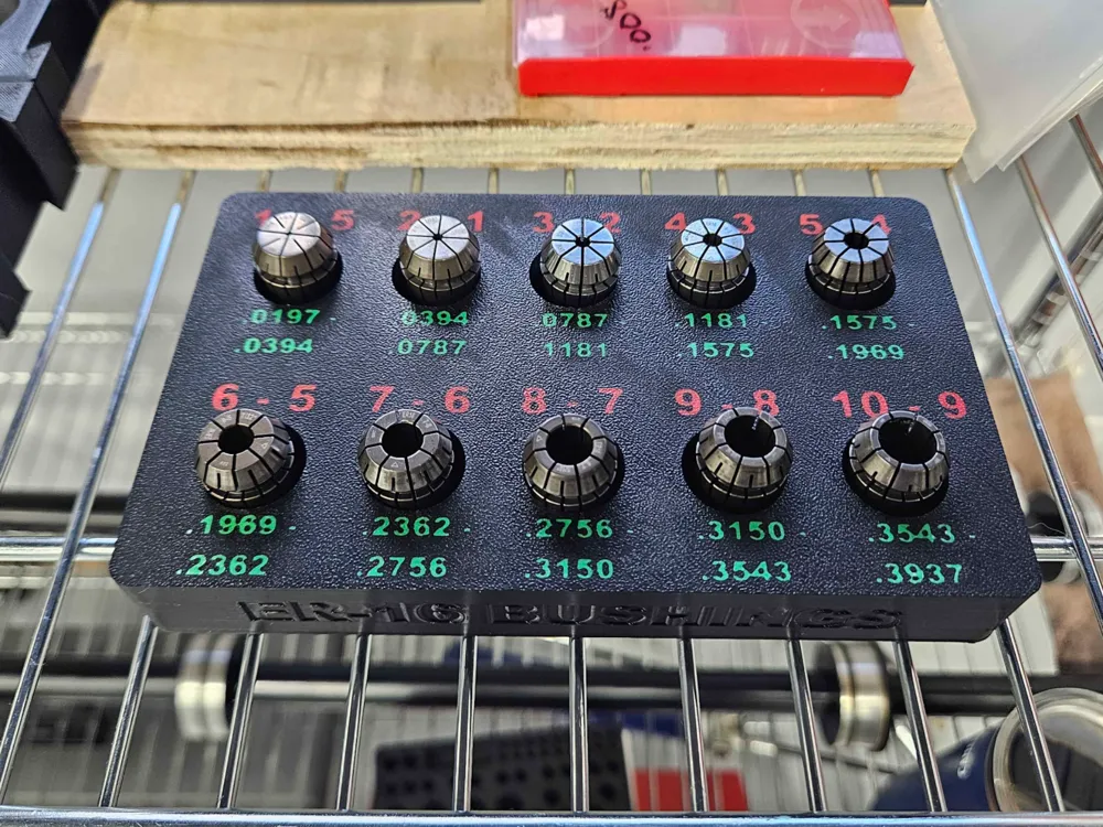 ER16 Collet Holder / Organizer by Fat Tony - MakerWorld