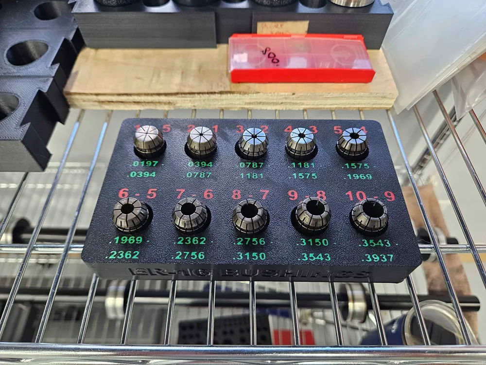 ER16 Collet Holder / Organizer by Fat Tony - MakerWorld