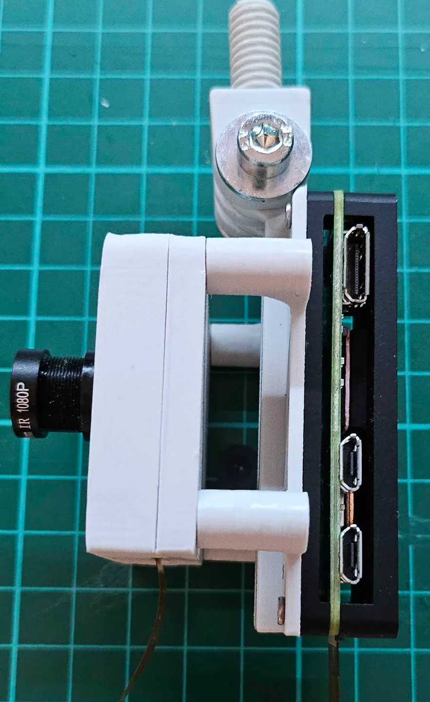 Raspberry Pi Camera with Mount - Free 3D Print Model - MakerWorld