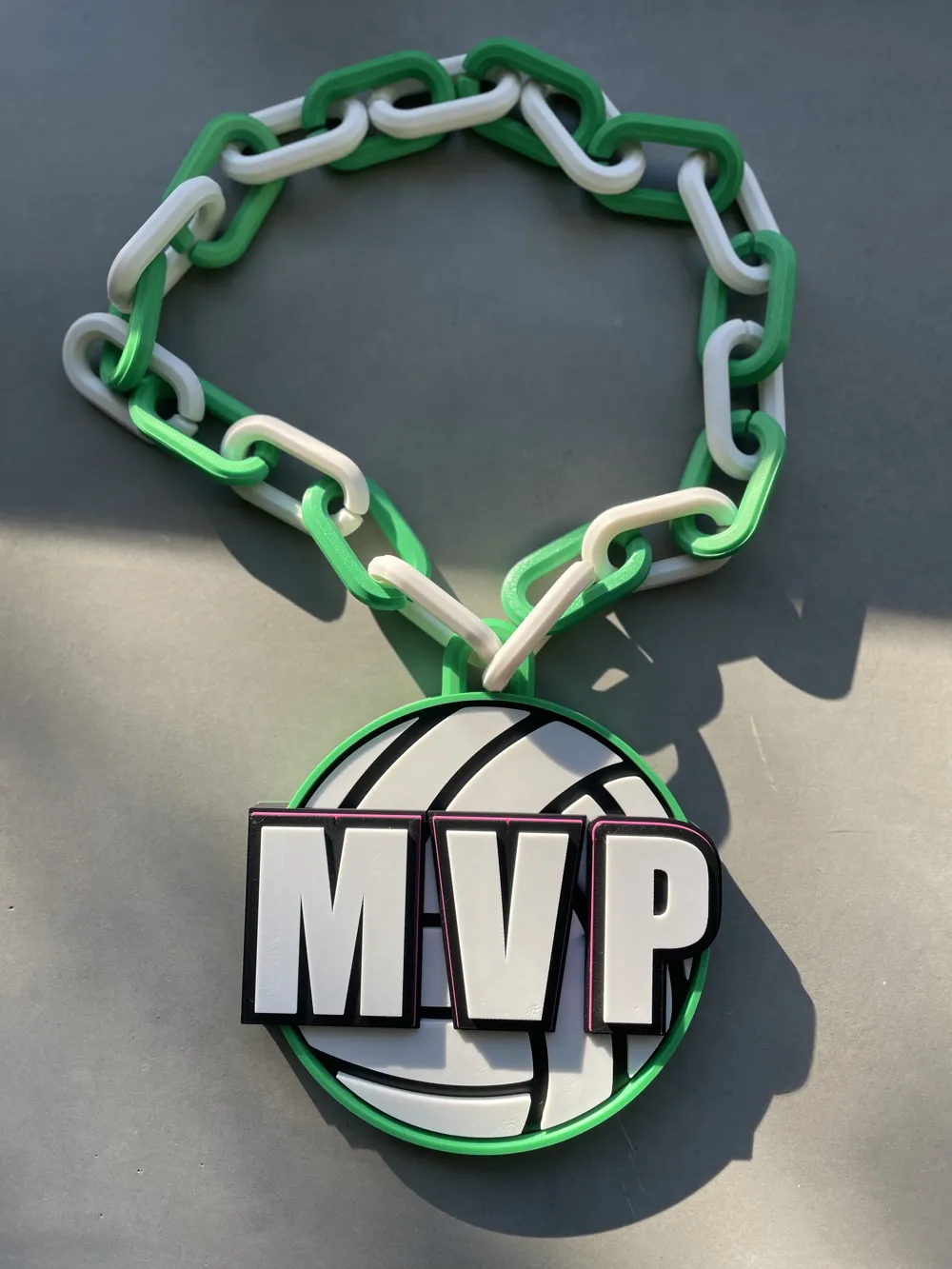 MVP Volleyball Statement Chain - Free 3D Print Model - MakerWorld