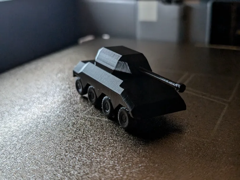 Concept 3 Light / Wheeled Tank - Free 3D Print Model - MakerWorld