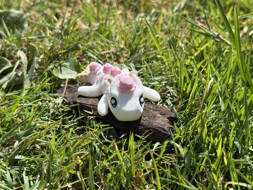 Mini Articulated Ice-Cream - By Vixvvo3D - Free 3D Print Model - MakerWorld