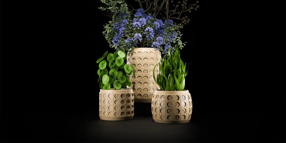 Cellura Modern Planter & Vase Collection by KARTKN.3D MakerWorld ...