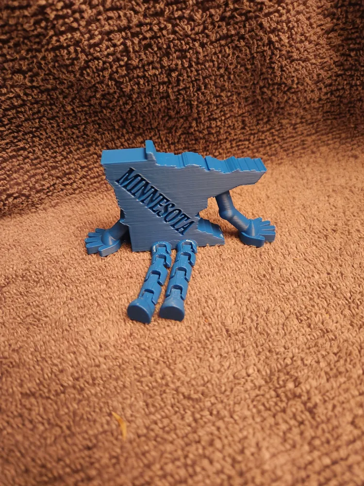 State of Minnesota Buddy by SNuGS-3D MakerWorld: Download Free 3D Models