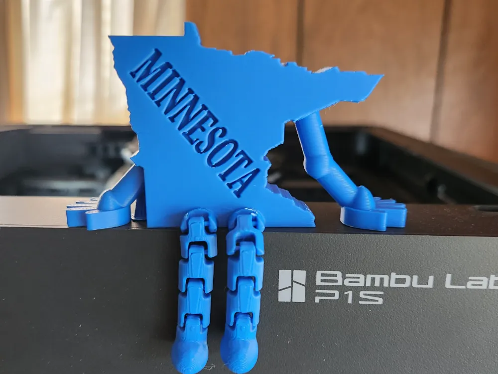 State of Minnesota Buddy by SNuGS-3D MakerWorld: Download Free 3D Models