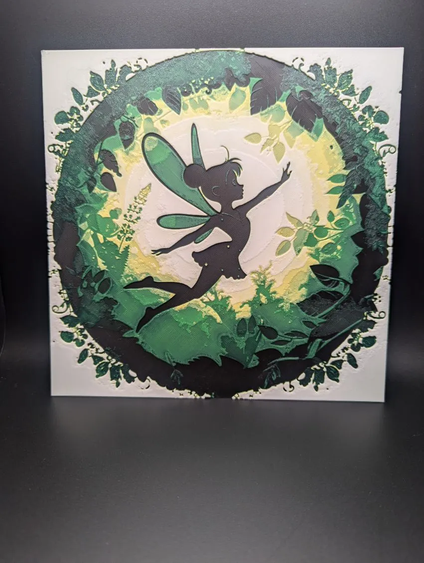 Tinkerbell Hueforge by the_bearded_jedi - MakerWorld