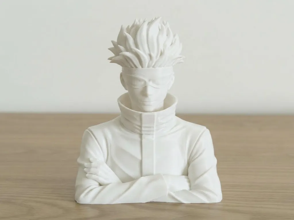 Gojo Satoru Bust | Jujutsu Kaisen Anime Figure - Free 3D Print Model ...