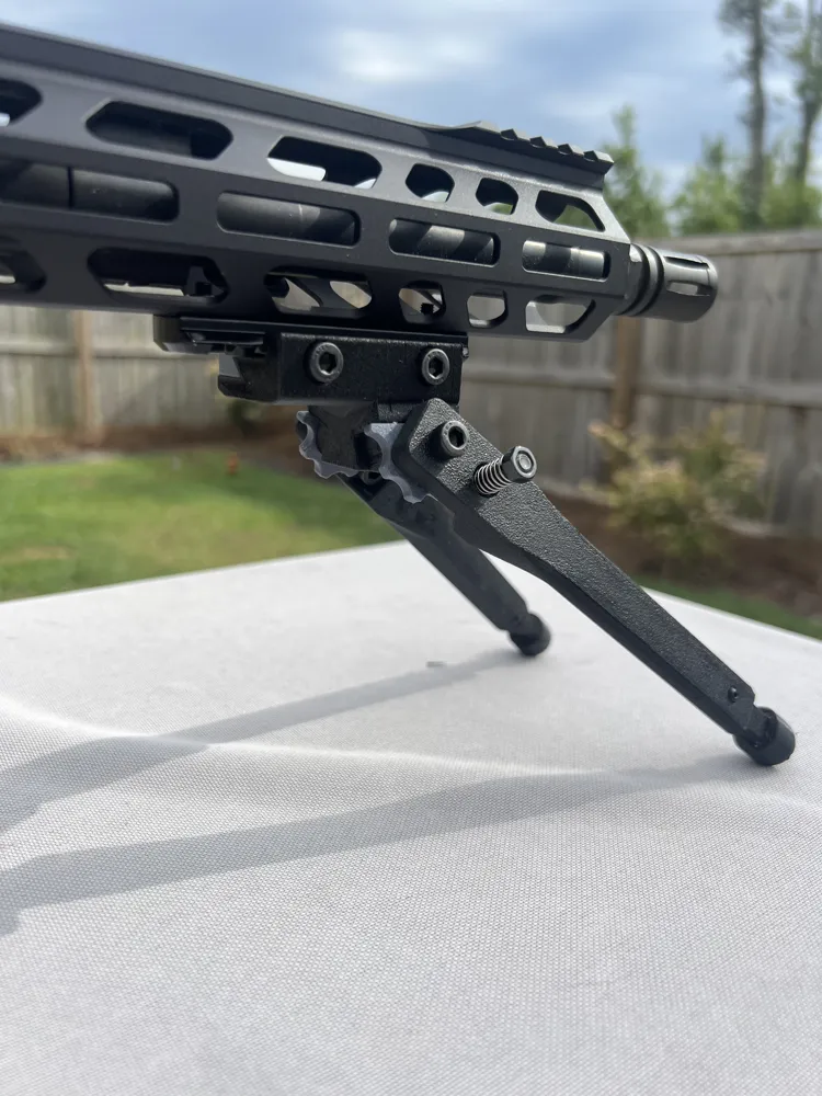 Adjustable Picatinny Bipod 1.0 - Free 3D Print Model - MakerWorld