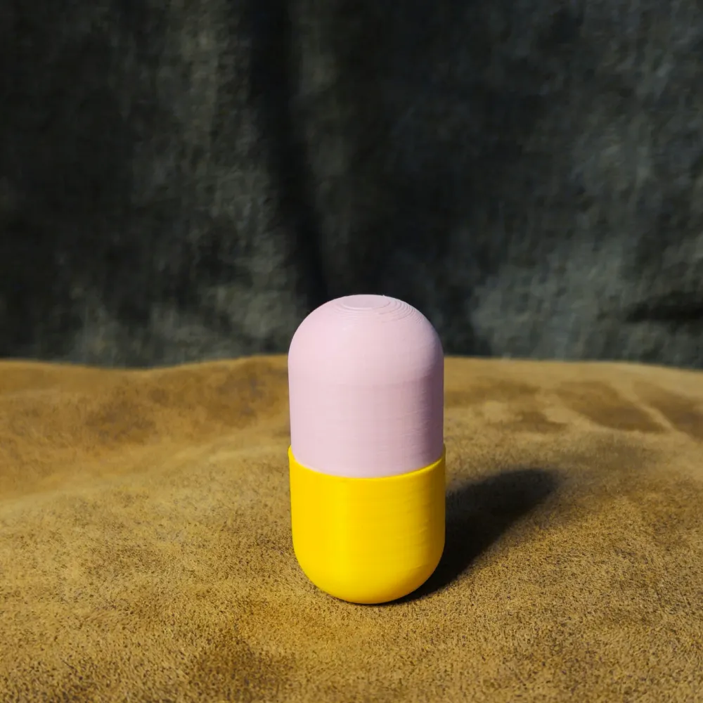 Pill Bottle Container - Free 3D Print Model - MakerWorld